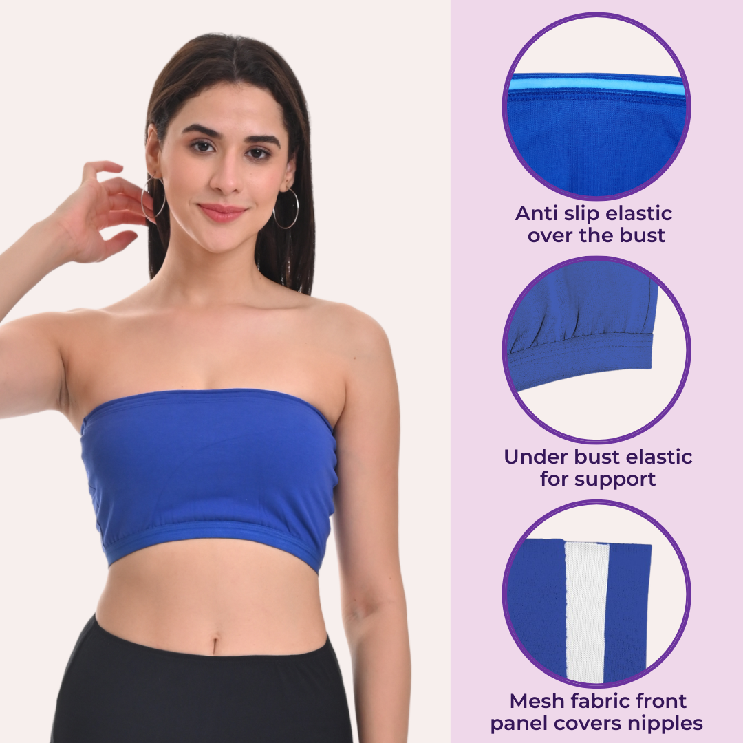Anti Slip Bandeau Bra For Women From Adira - Order Now
